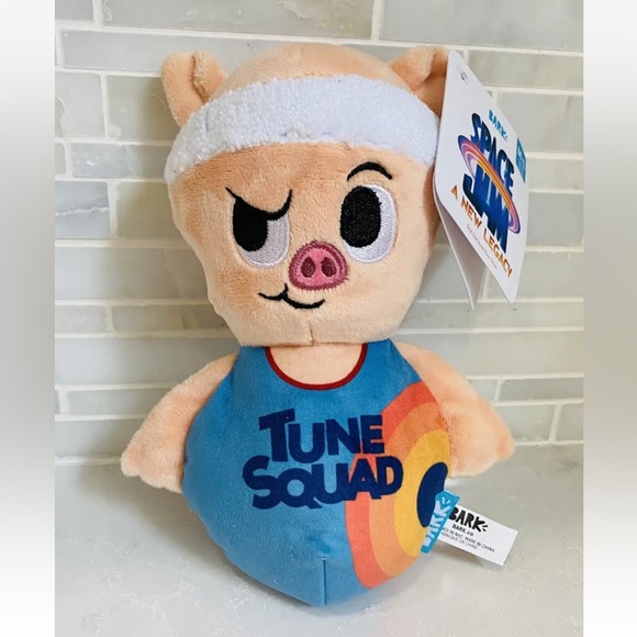 Bark | Dog | Nwt Bark Box Porky Pig Space Jam Tune Squad Looney Tunes ...